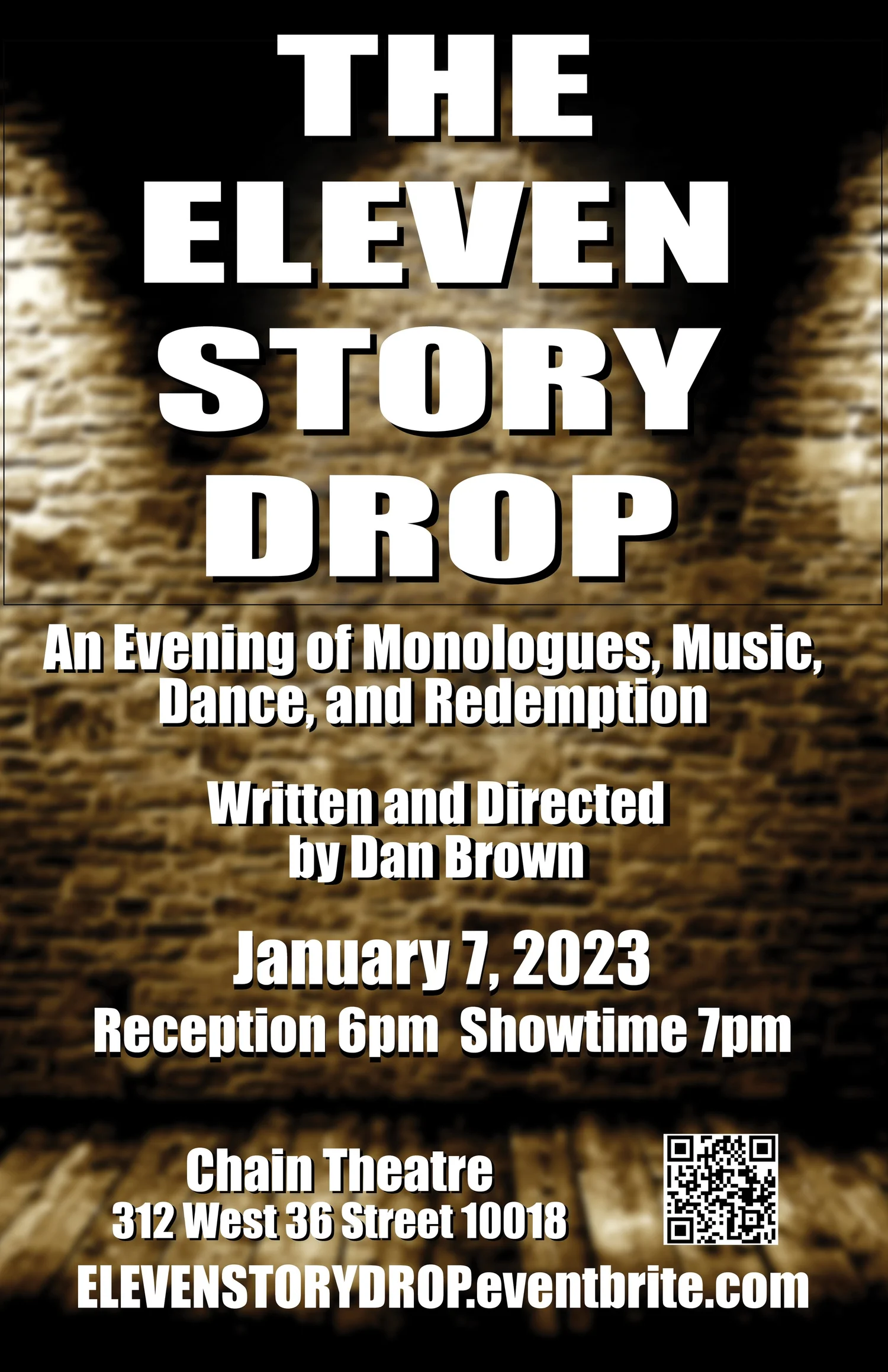 RENTAL: THE ELEVEN STORY DROP (3RD FLOOR) — Chain Theatre