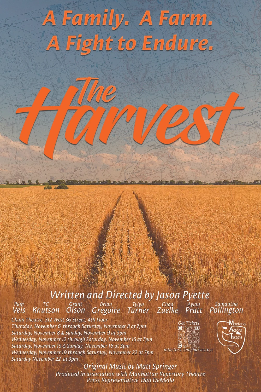 RENTAL: THE HARVEST (4TH FLOOR) — Chain Theatre