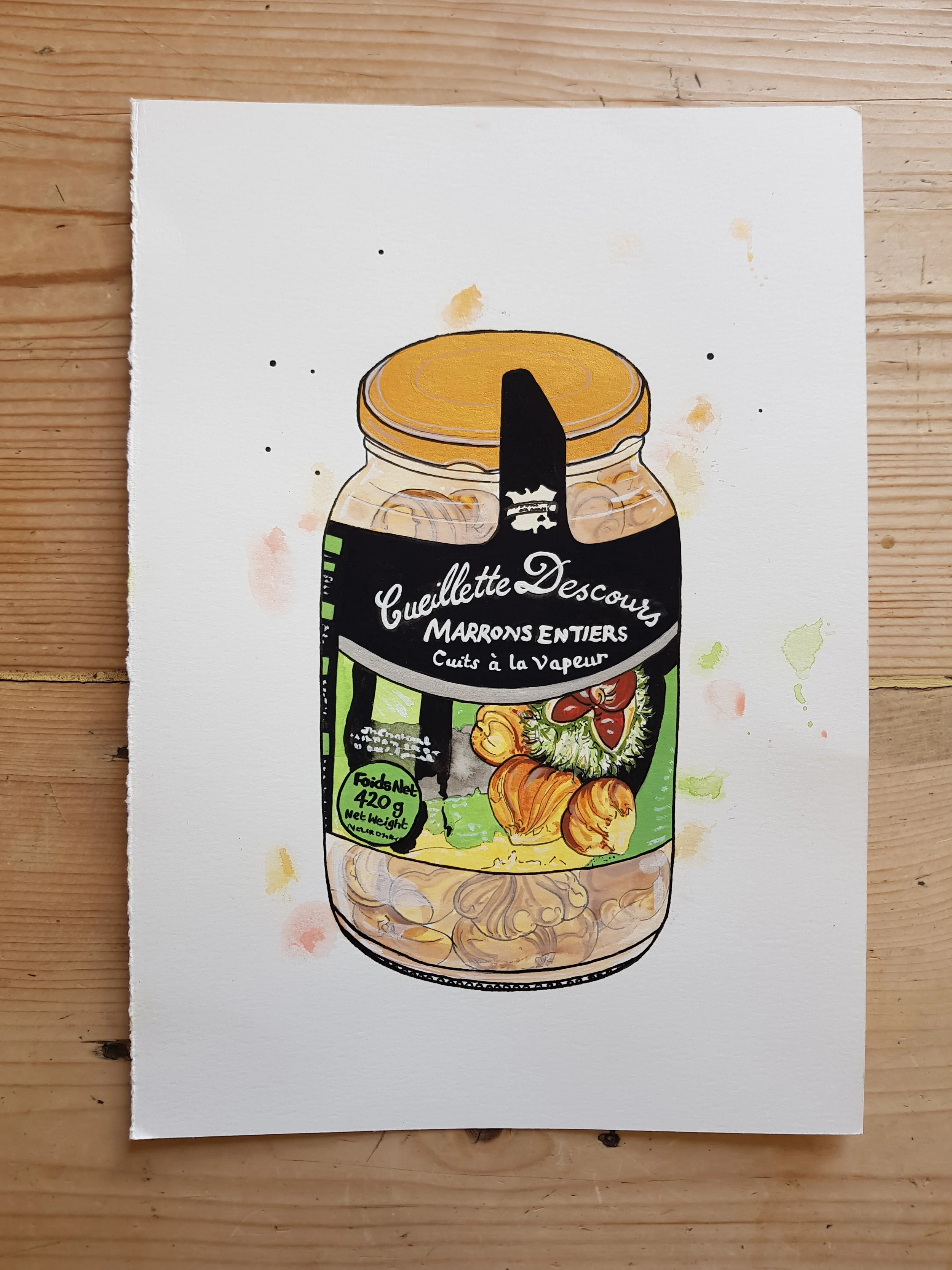 Marrons / Chestnuts — Emma Dibben Illustration