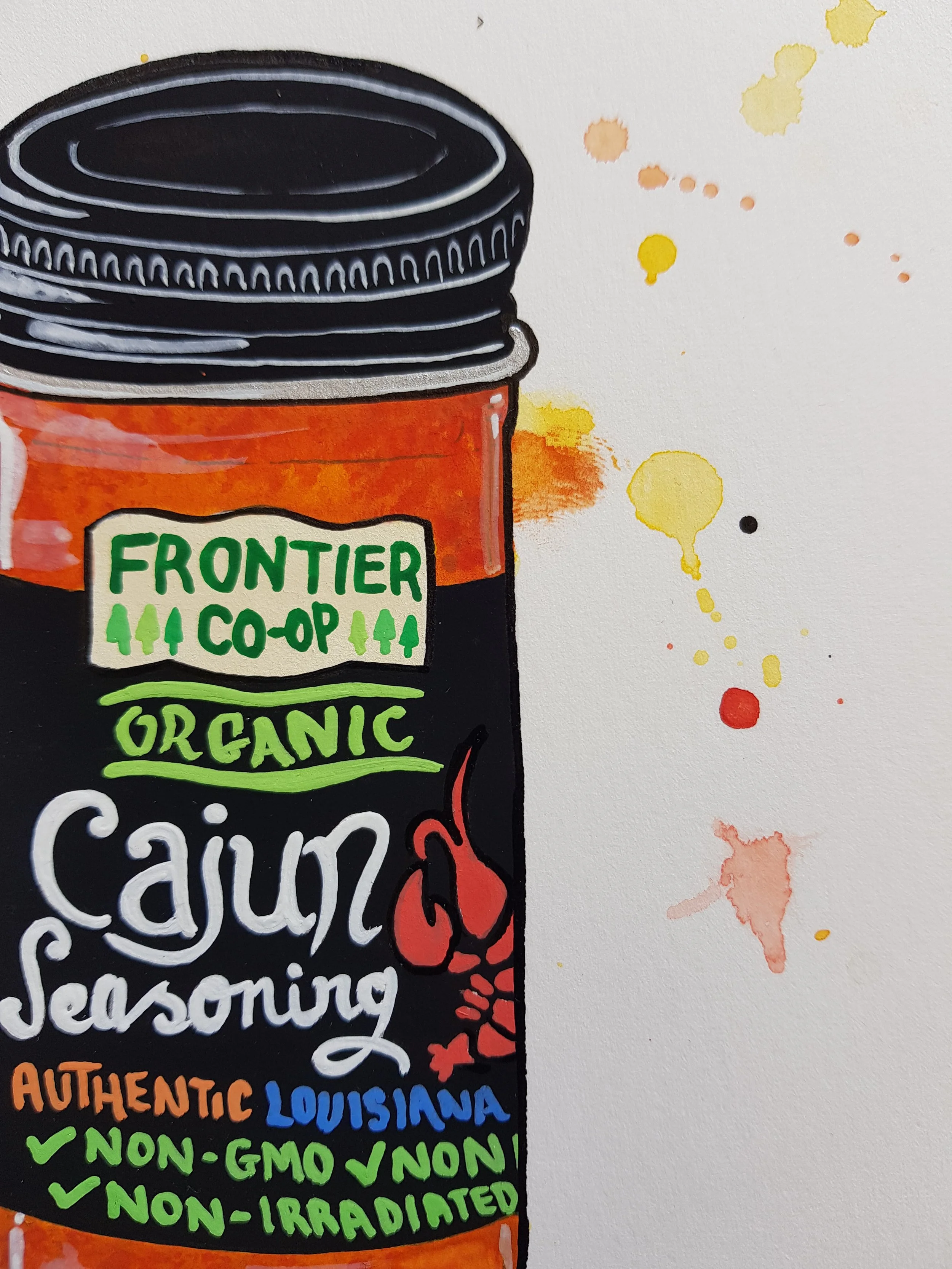 Cajun Seasoning — Emma Dibben Illustration