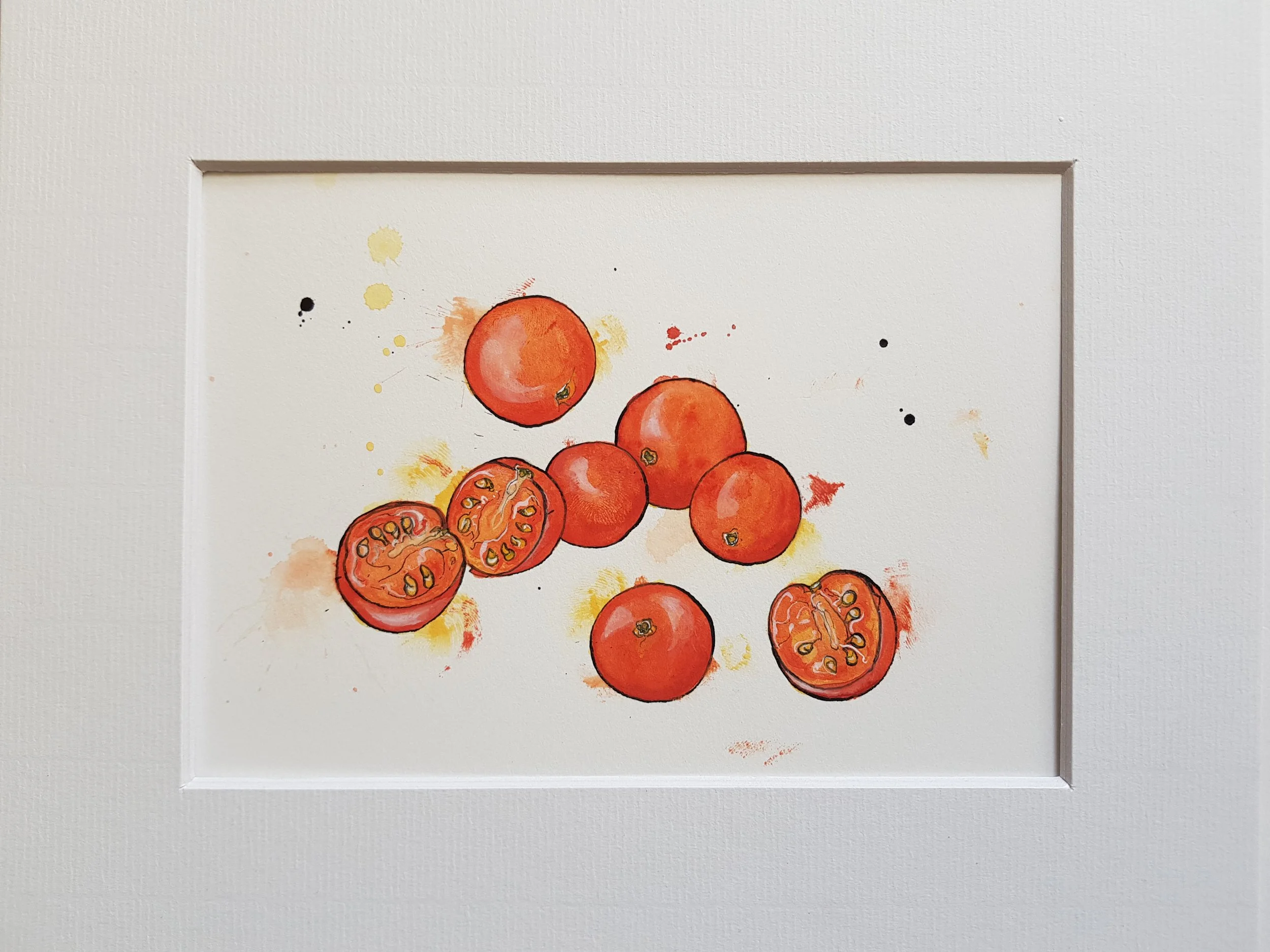 Cherry Tomatoes — Emma Dibben Illustration