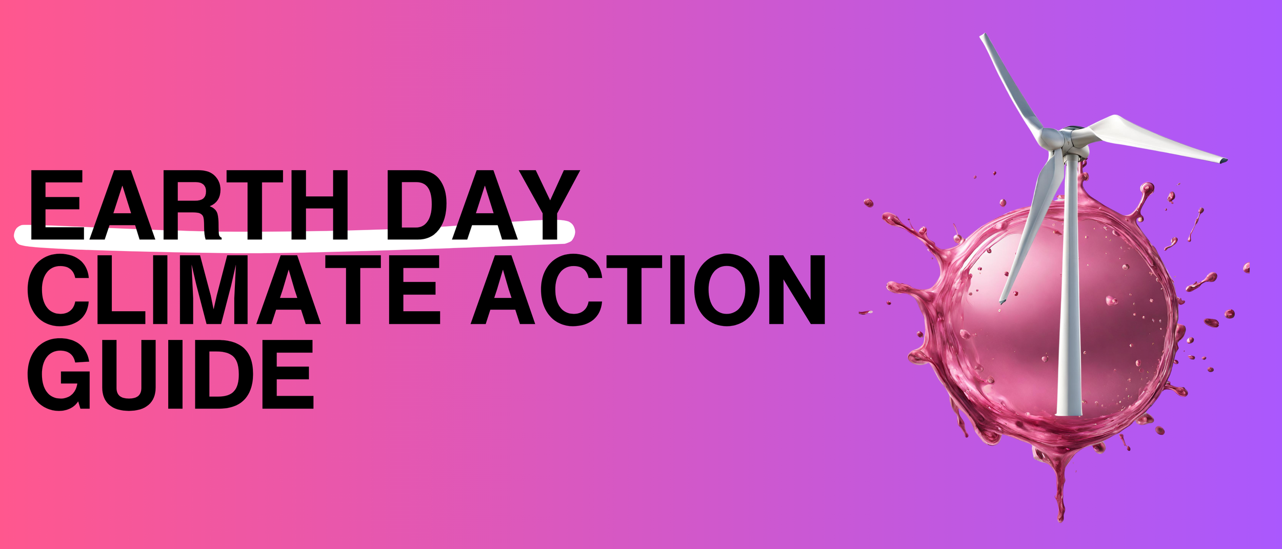 Earth Day is coming! What can you do this spring?