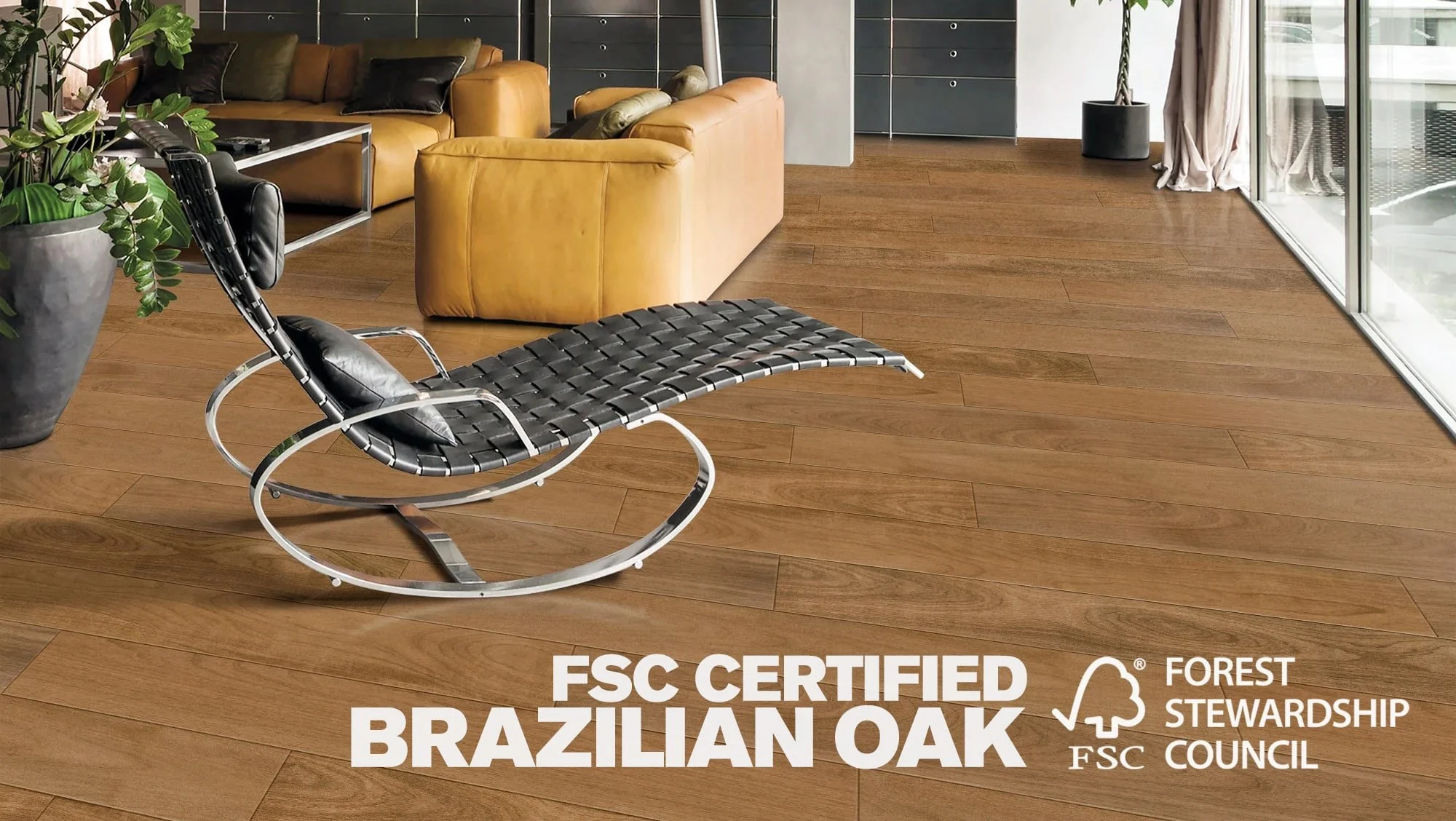 Brazilian Oak FSC Certified Tauari Hardwood Dry Sawn Face — Mega Supply Pro