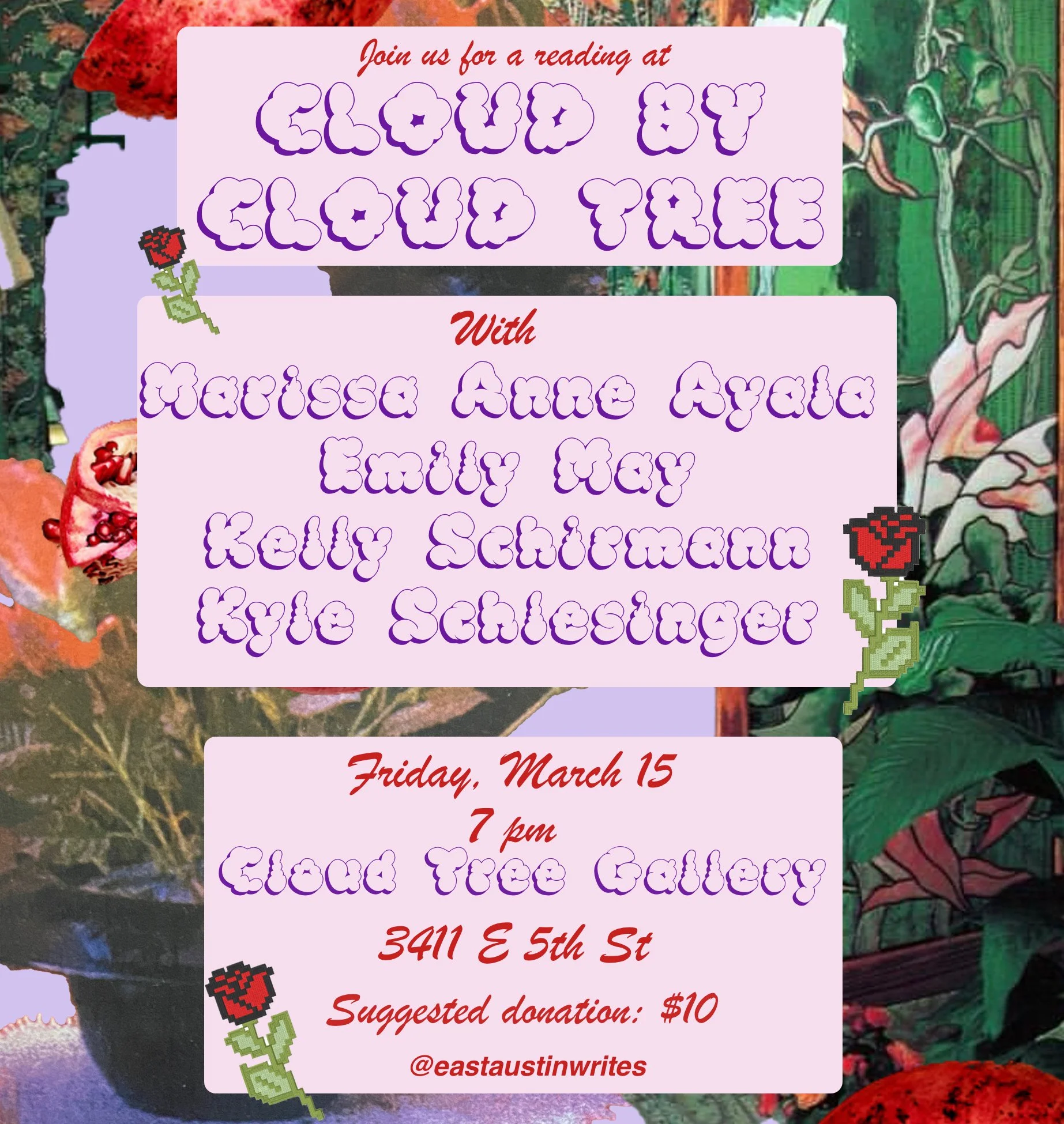 Calendar — CLOUD TREE STUDIOS & GALLERY