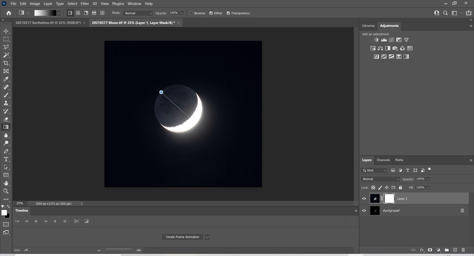 Creating An HDR Image Of The Moon — The London ASTRONOMER