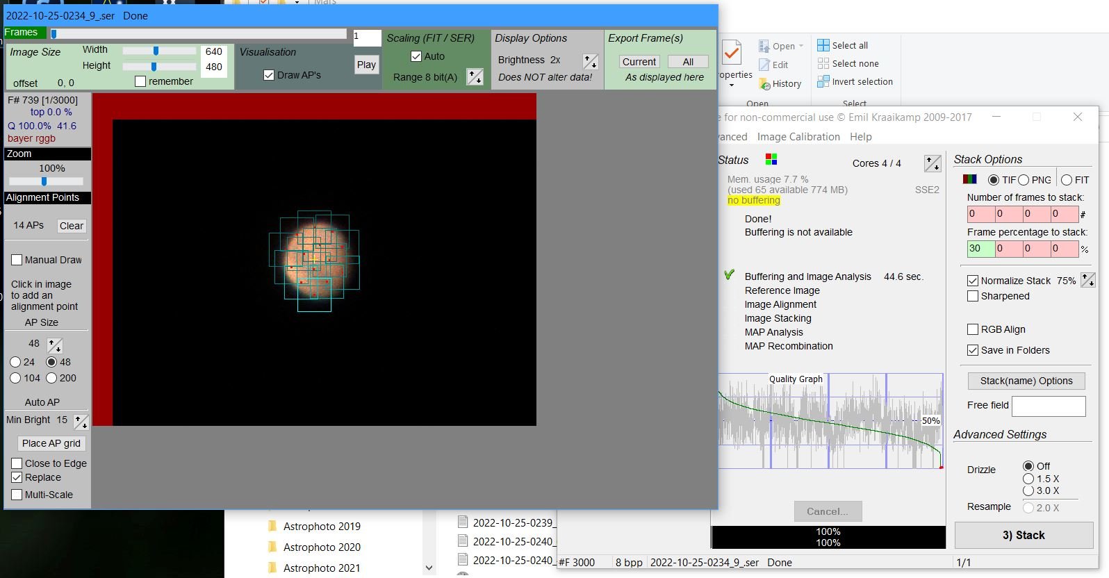 Planetary Imaging with a One Shot Colour Camera — The London ASTRONOMER