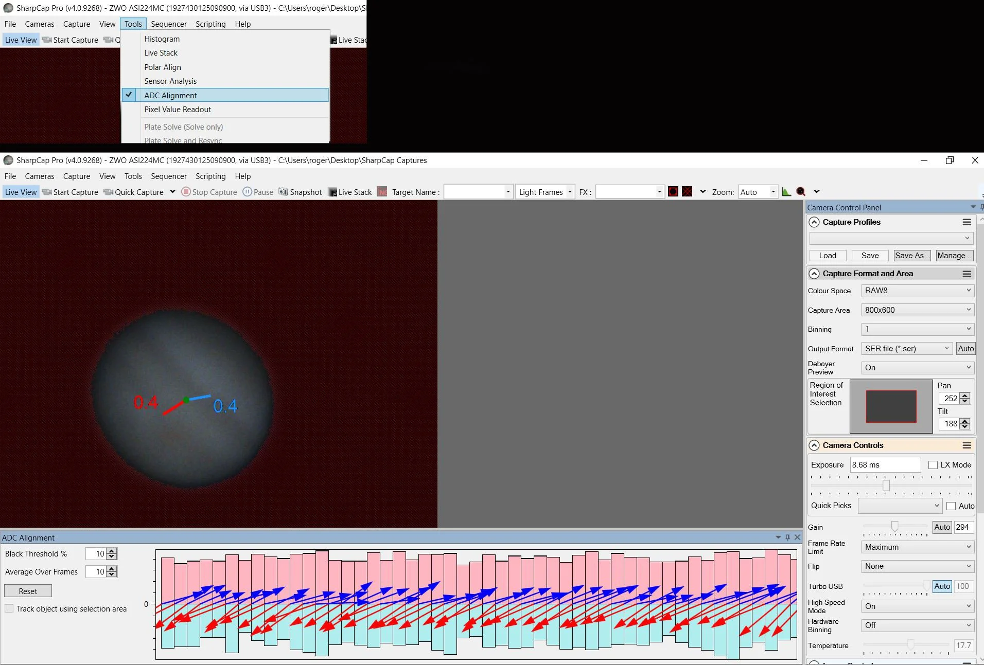 Planetary Imaging with a One Shot Colour Camera — The London ASTRONOMER