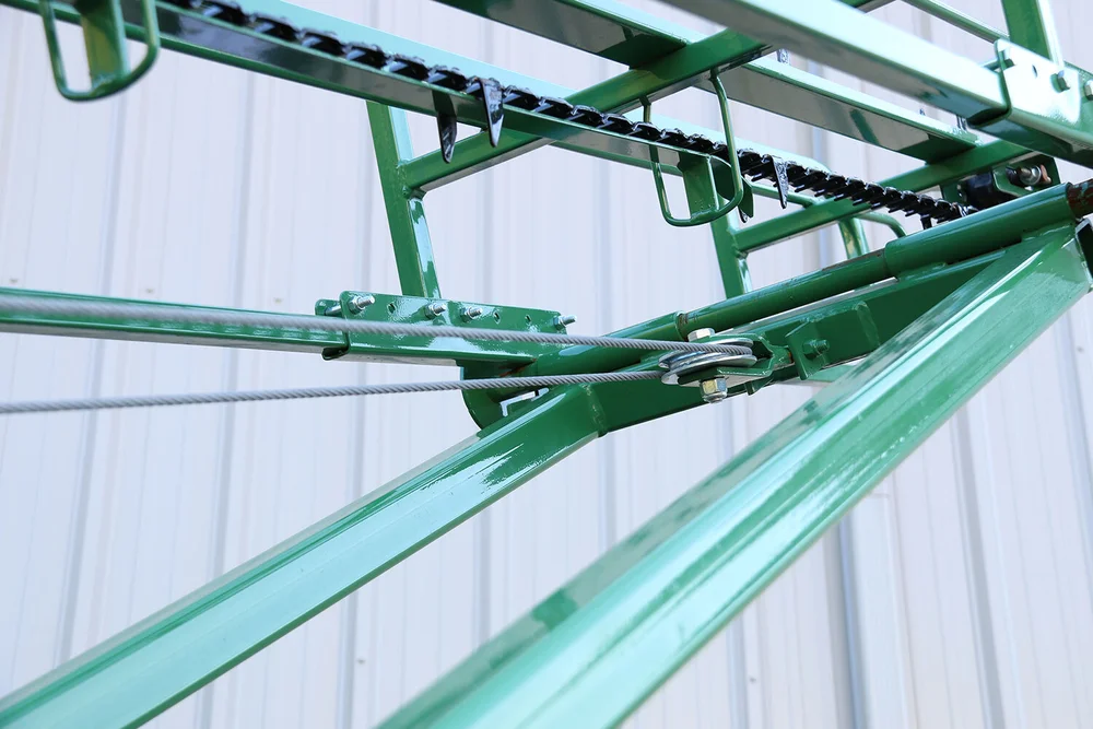Bauman Maple Leaf Tubular Bale Elevator — Huber Ag Equipment LTD
