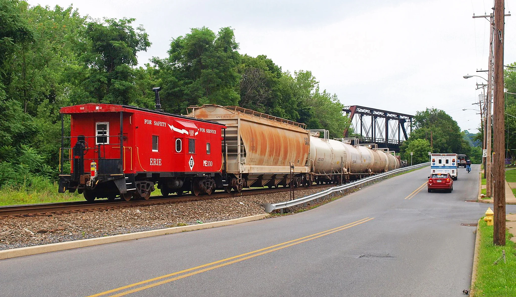 ERIE Caboose #C330 — Tri-State Railway Historical Society
