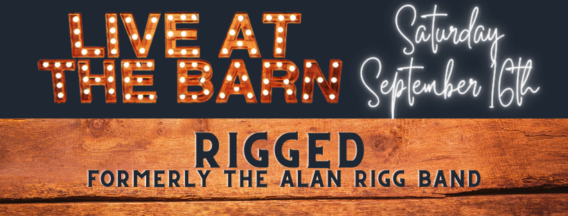 Live at The Barn | Alan Rigg Band — Meriam Park