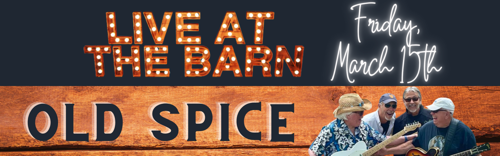 Live at The Barn | Old Spice Band — Meriam Park