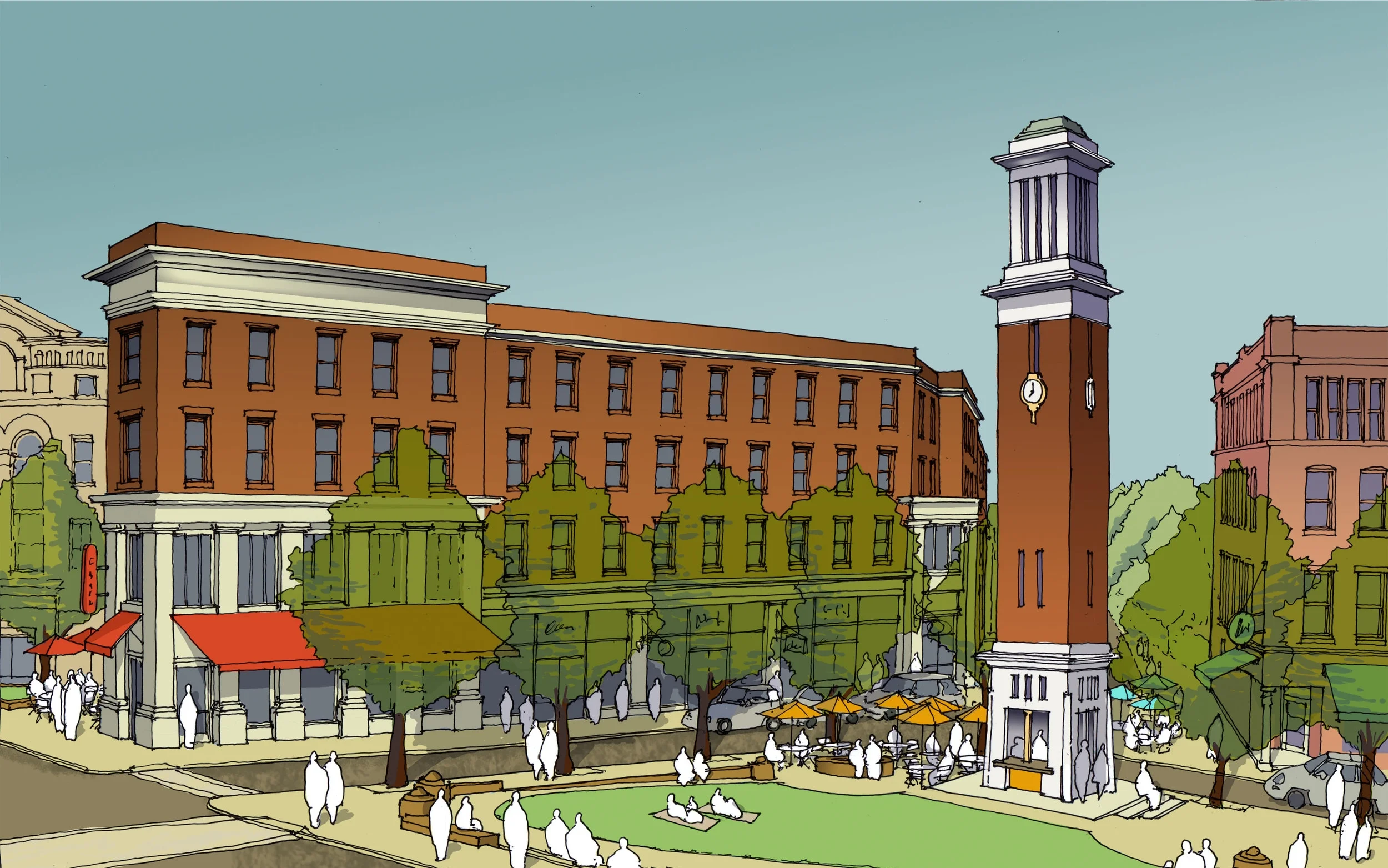 Project | Transit-Oriented Placemaking in Gilman Square — PRINCIPLE