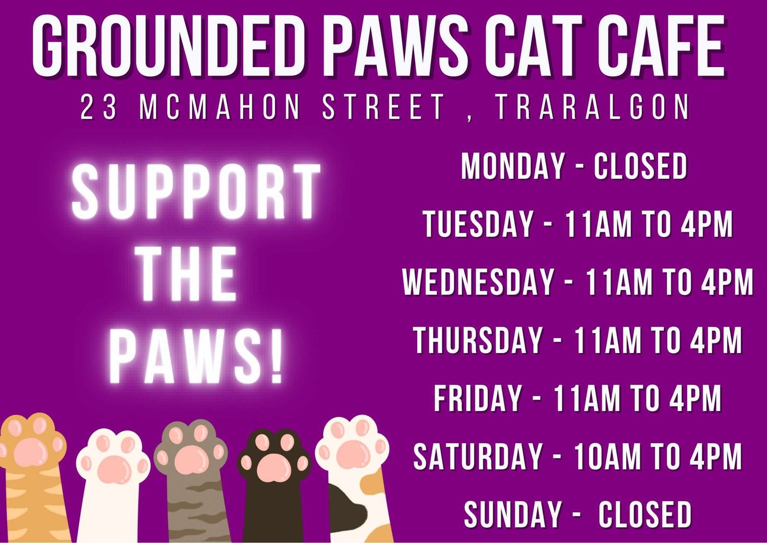 Grounded Paws Animal Rescue Inc.