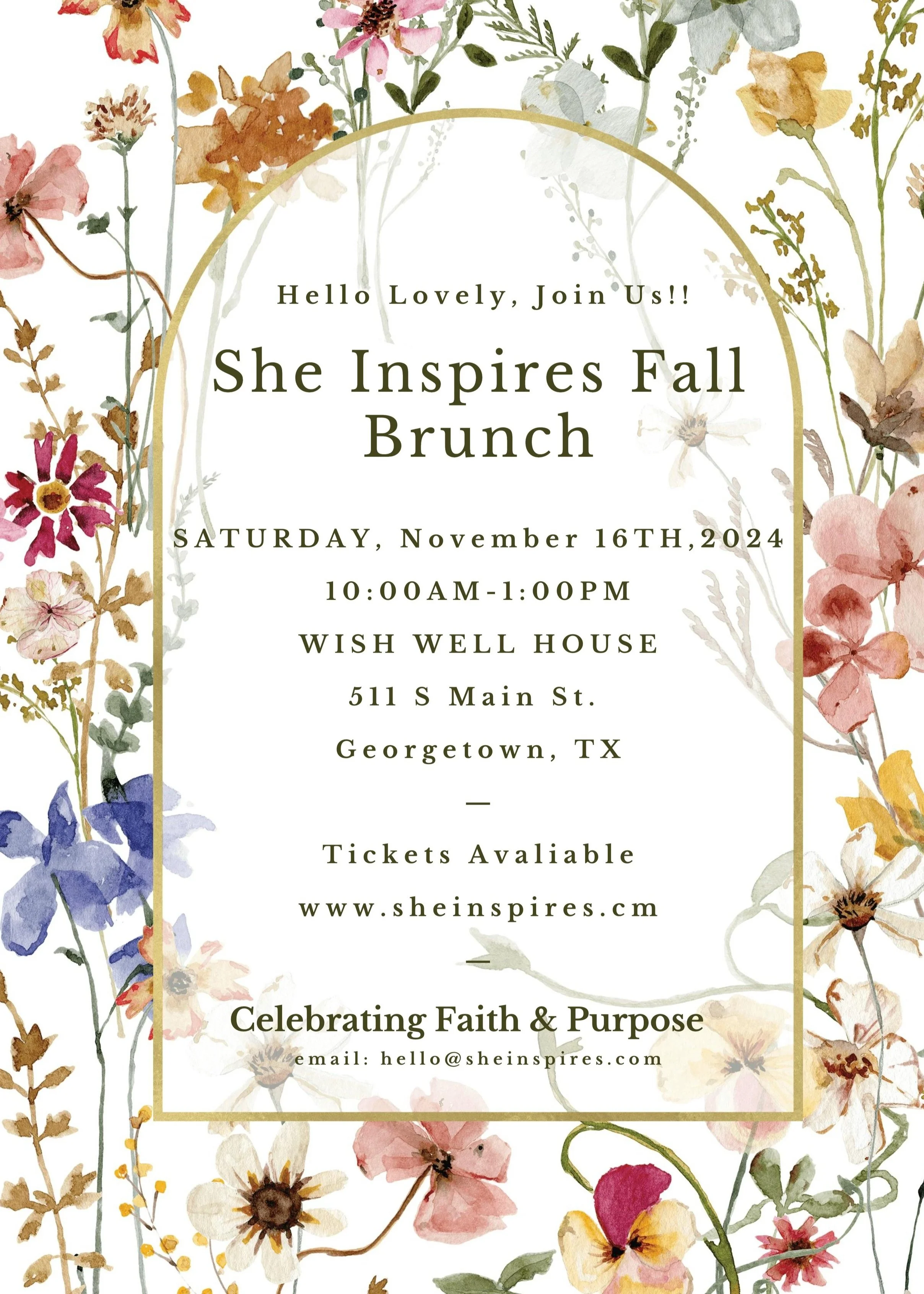 Events — she inspires