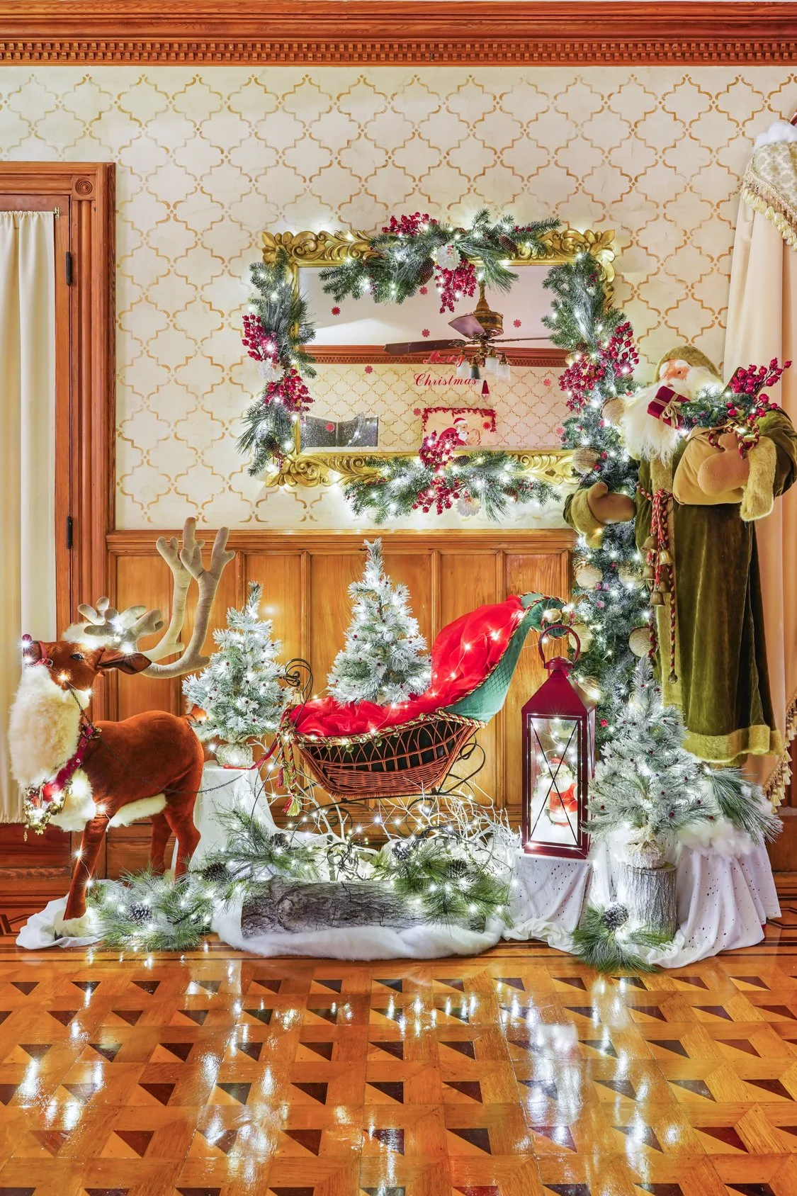 The Christmas Mansion — The Stetson Mansion