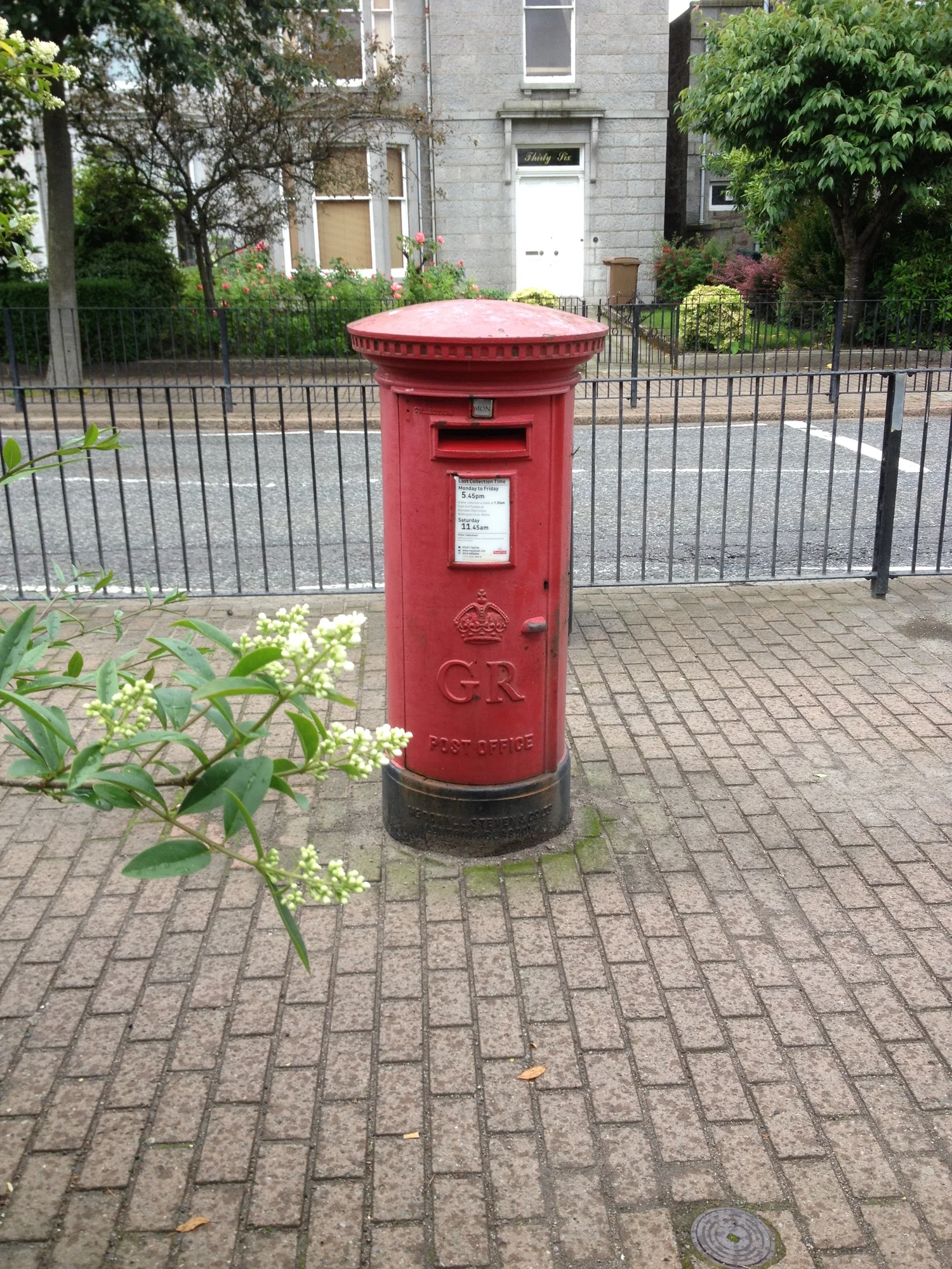 Postboxes in the West End of Aberdeen: A history of British Kings and ...