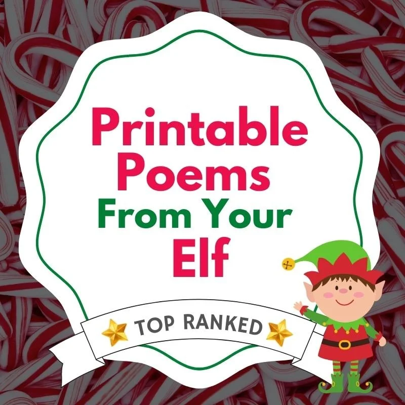 10 FREE Elf Printable Poems From Your Elf — Local fun for kids