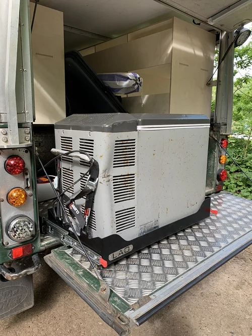 Bespoke Fridge Tray & Slide — Lifes Adventure Overland