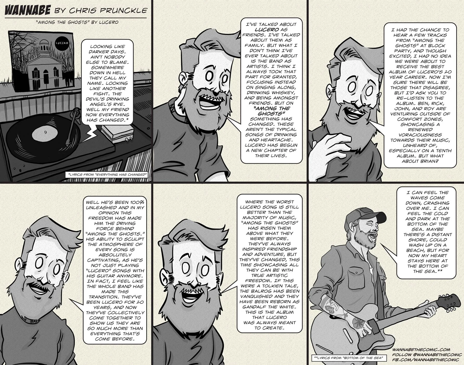 "Among the Ghosts" by Lucero — Wannabe