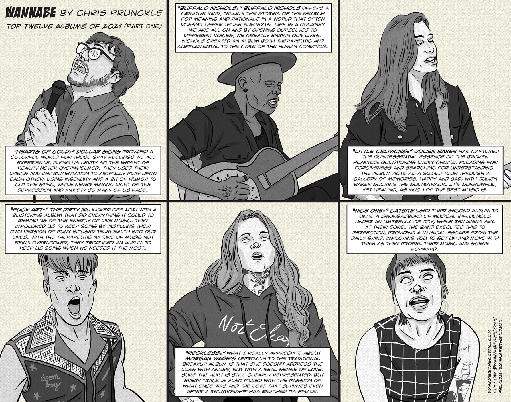 Wannabe's Top Twelve Albums of 2021 (Part 1) — Wannabe