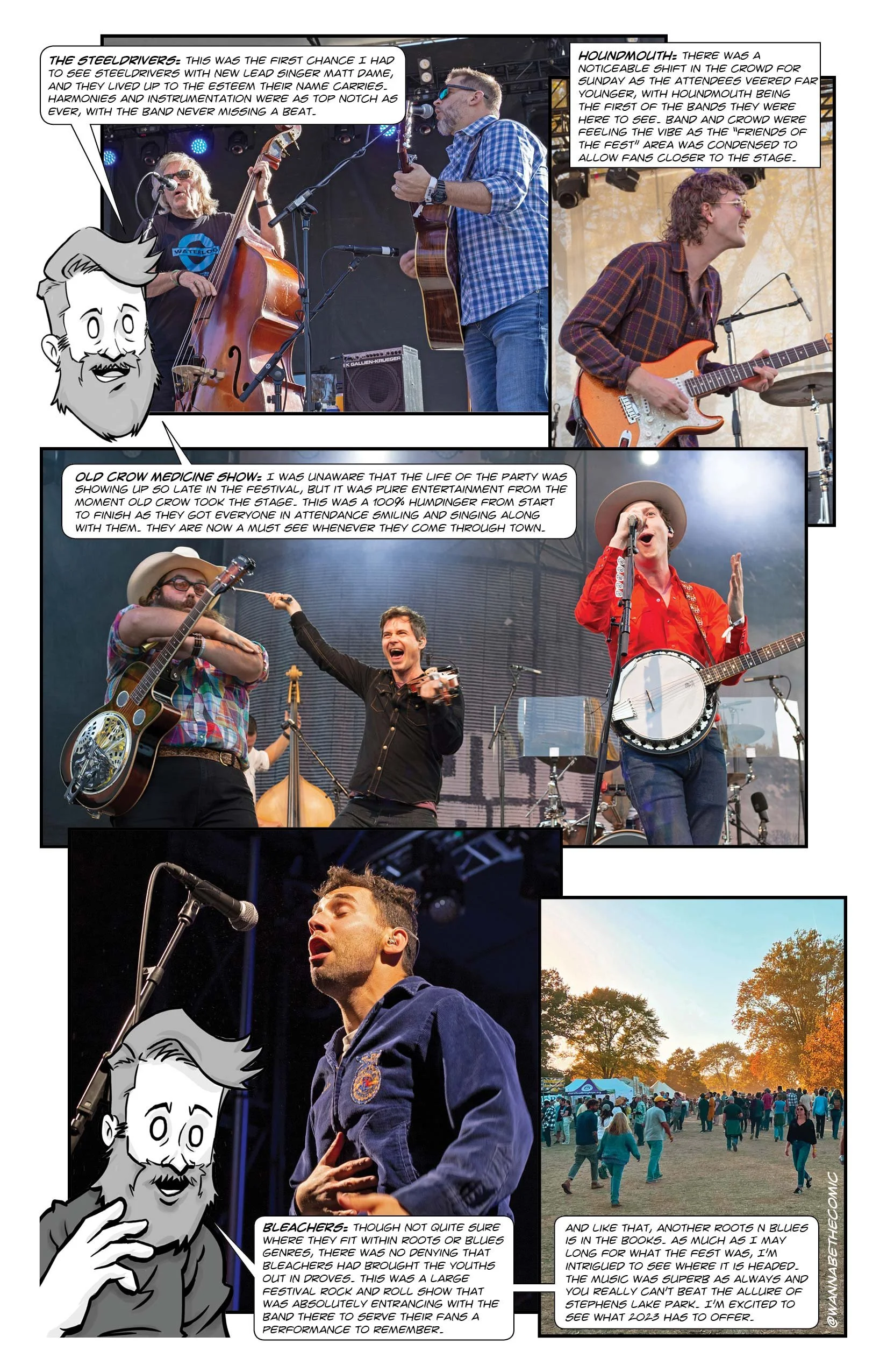 Wannabe at Roots N Blues 2022 — Wannabe