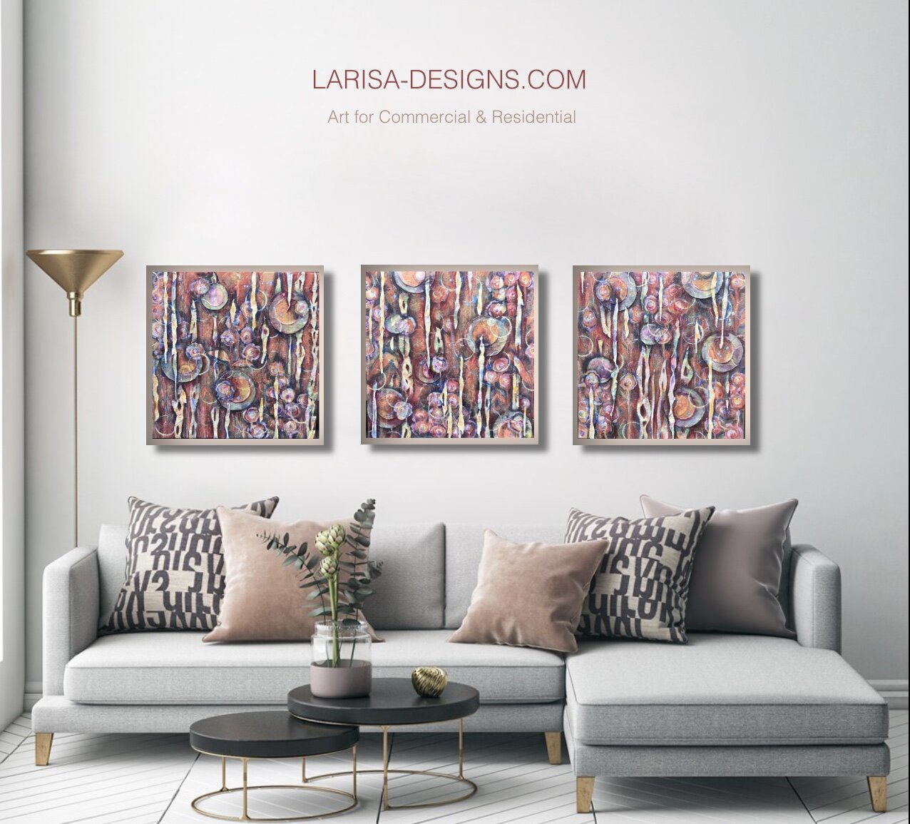Larisa Designs-Original Residential-Corporate Artwork-Buy Online