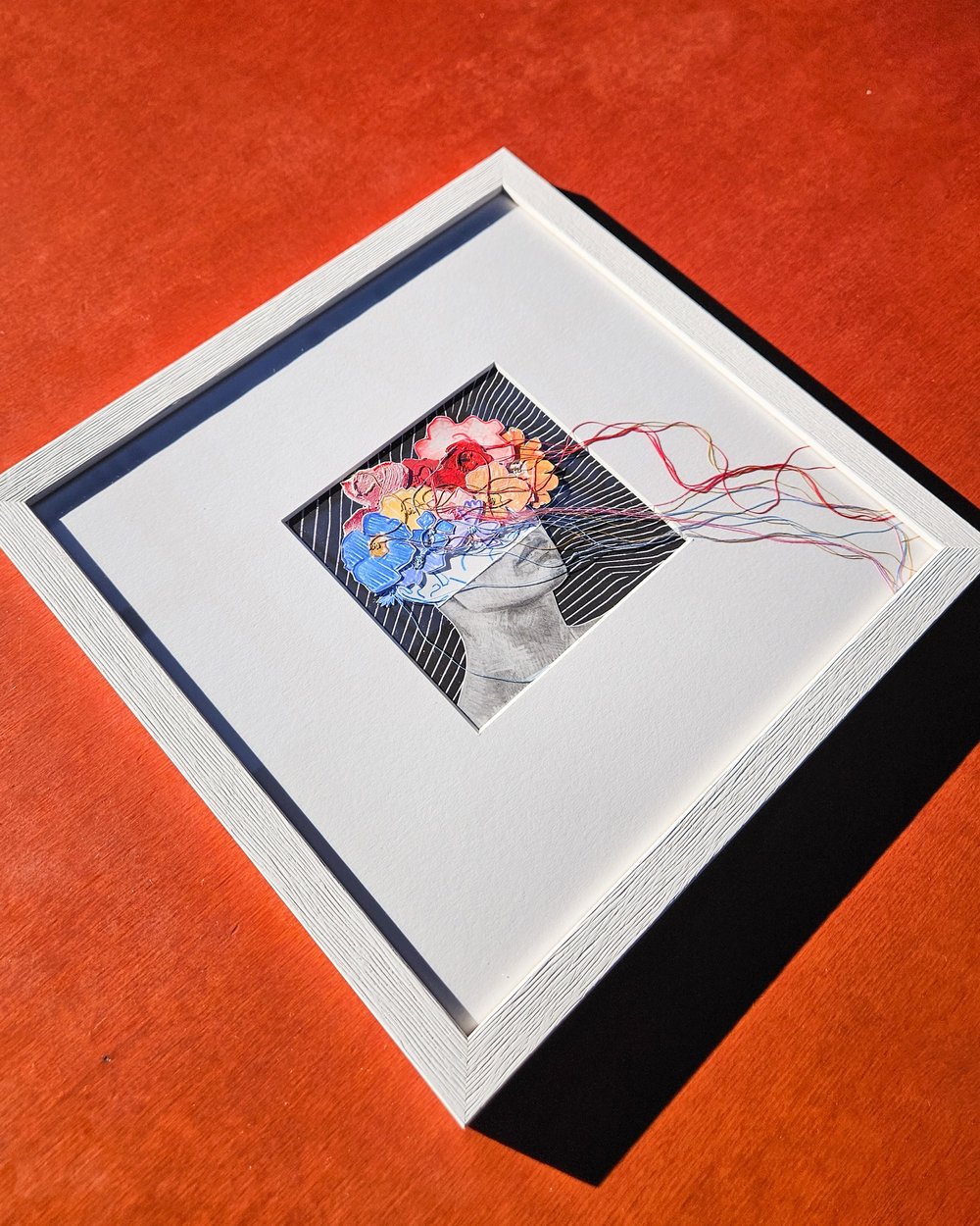 Mike Thebridge—Mixed Media Art on Paper