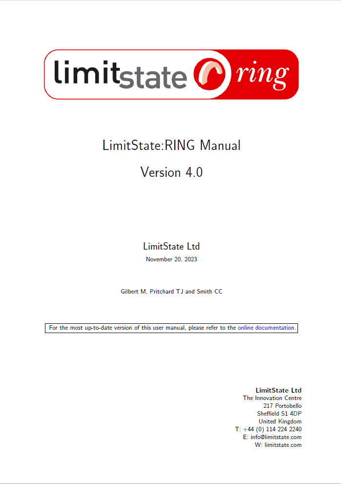 LimitState:RING Documentation | LimitState
