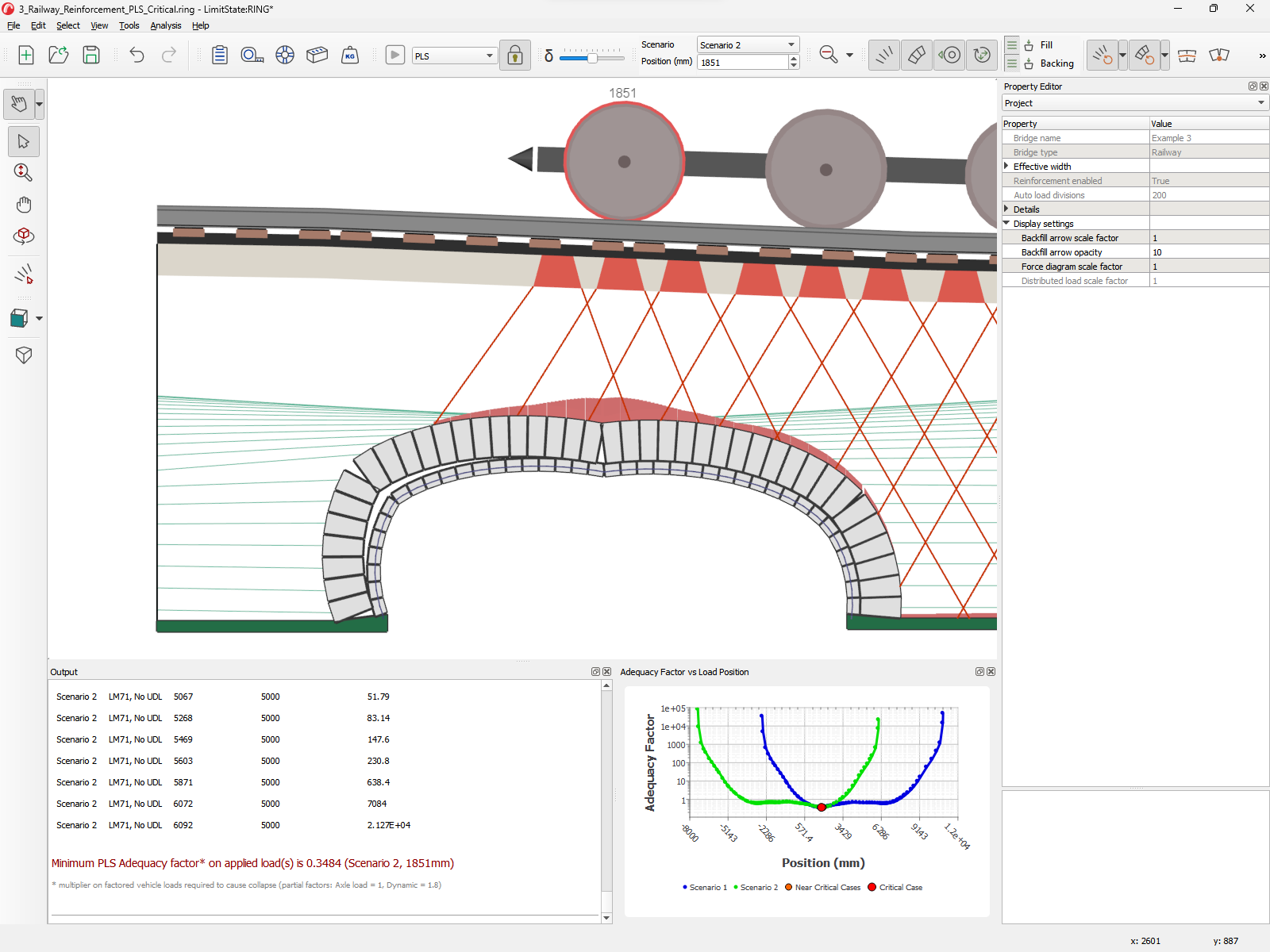 LimitState:RING - Model Reinforcement in Masonry or Concrete Arches ...