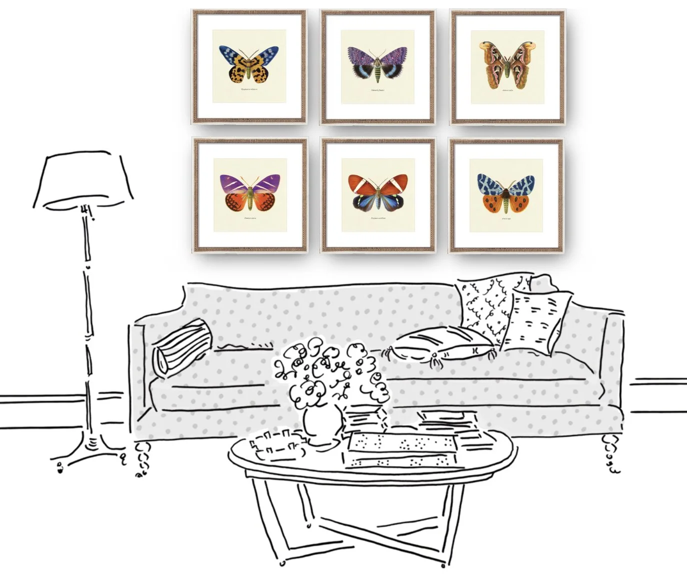 9 Ways to Style a Sofa with Art — THE ARTFUL REVIEW