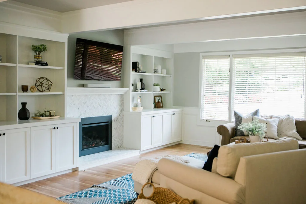 Blank Living Room Wall Ideas