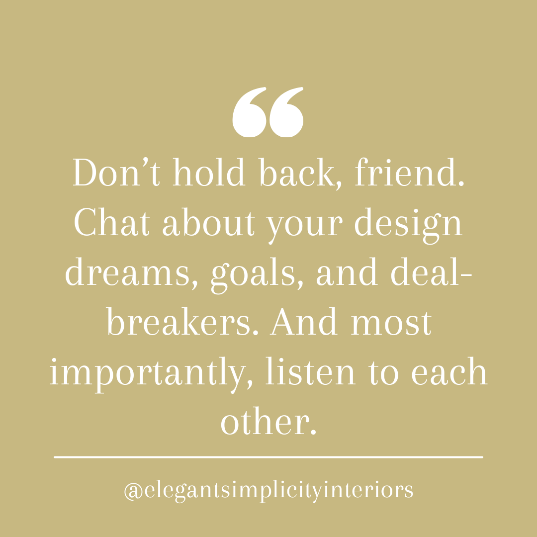 The Art of Compromise in Home Design: Creating a Space That Reflects Both Your Styles