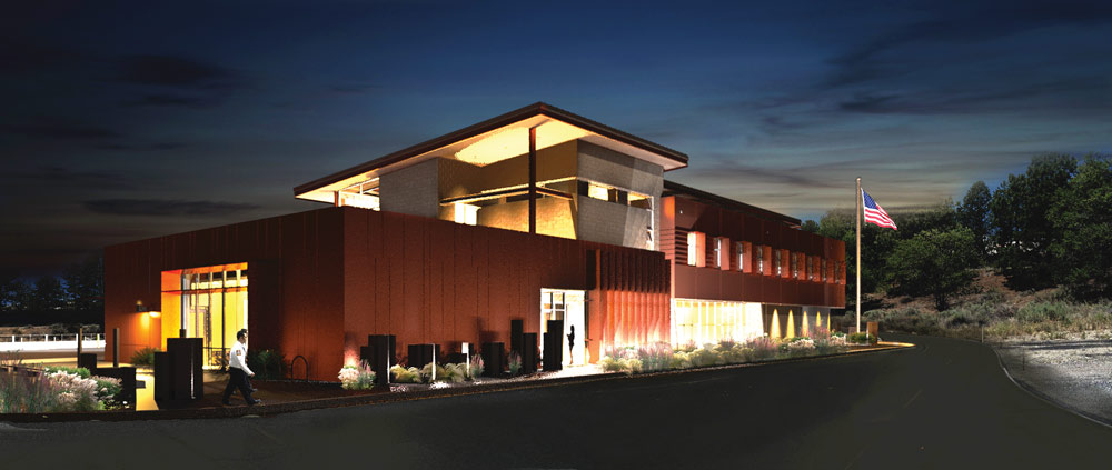 Grand Coulee Dam Fire Station — TCA Architecture