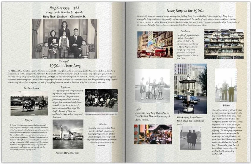 creating a family photo album — Laguna Niguel Stake