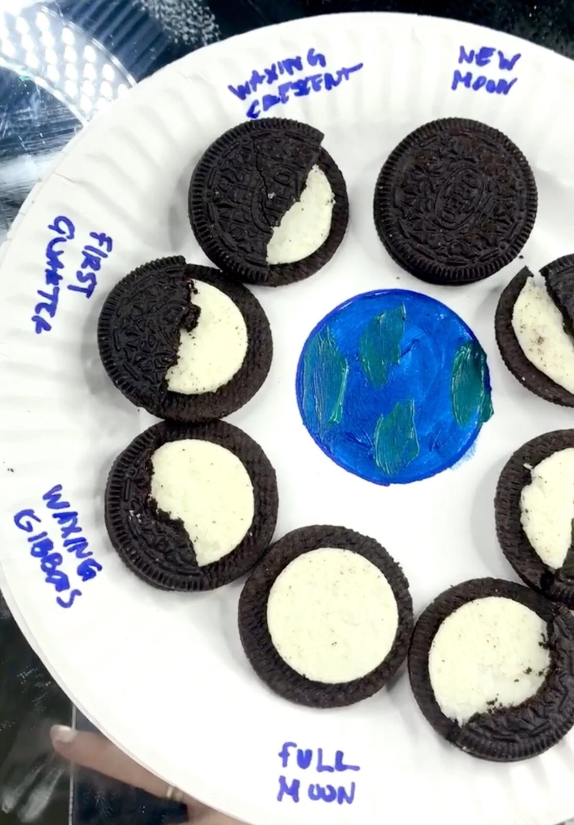 Phases Of The Moon Oreos