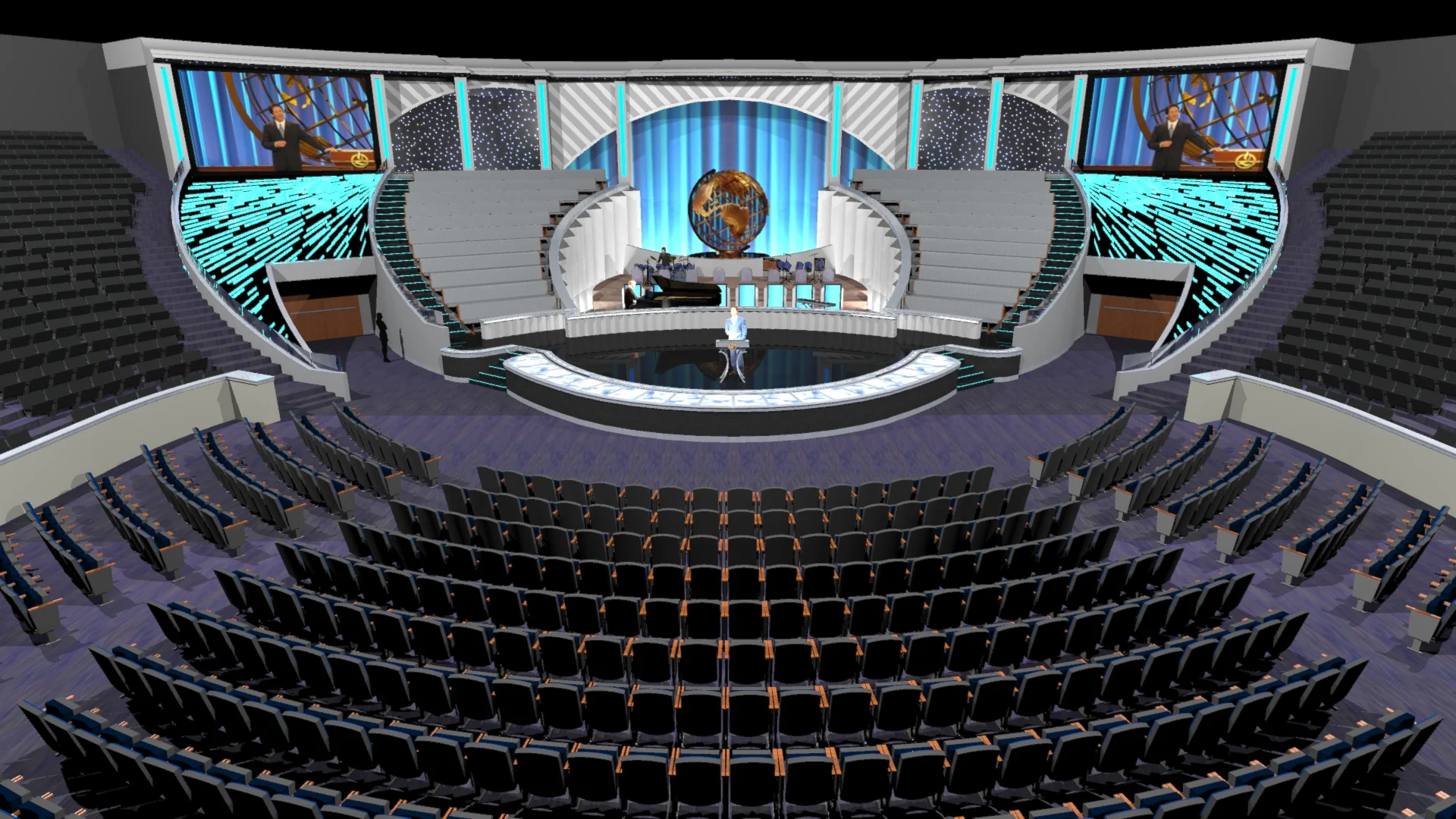 Lakewood Church Stage