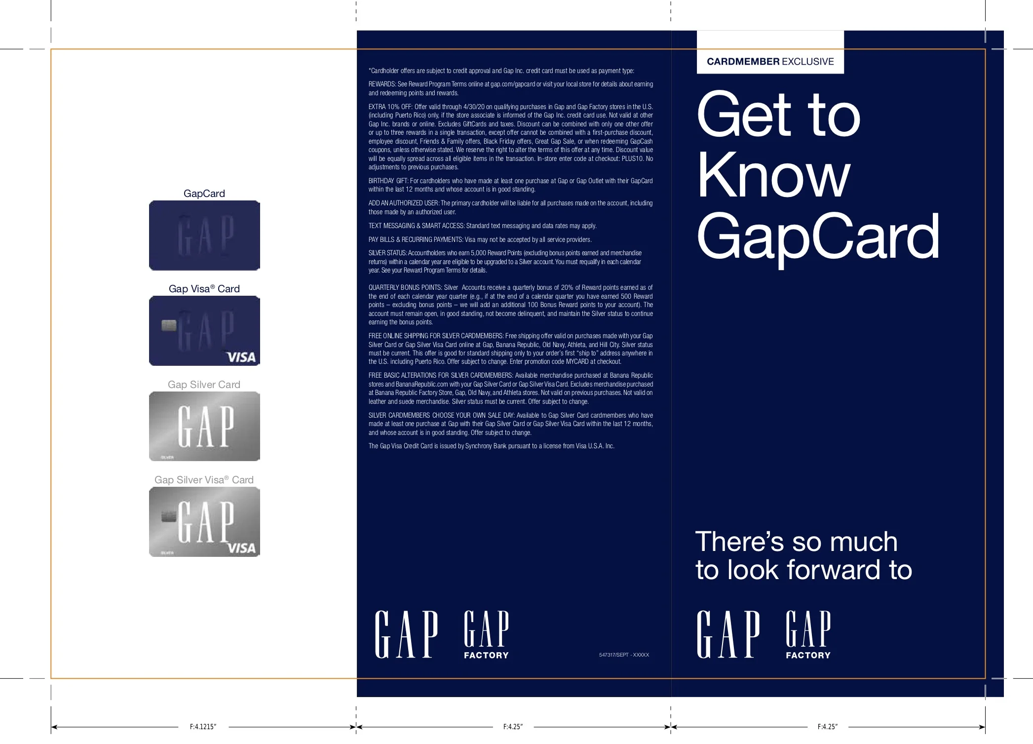 Gap silver card free shipping code online