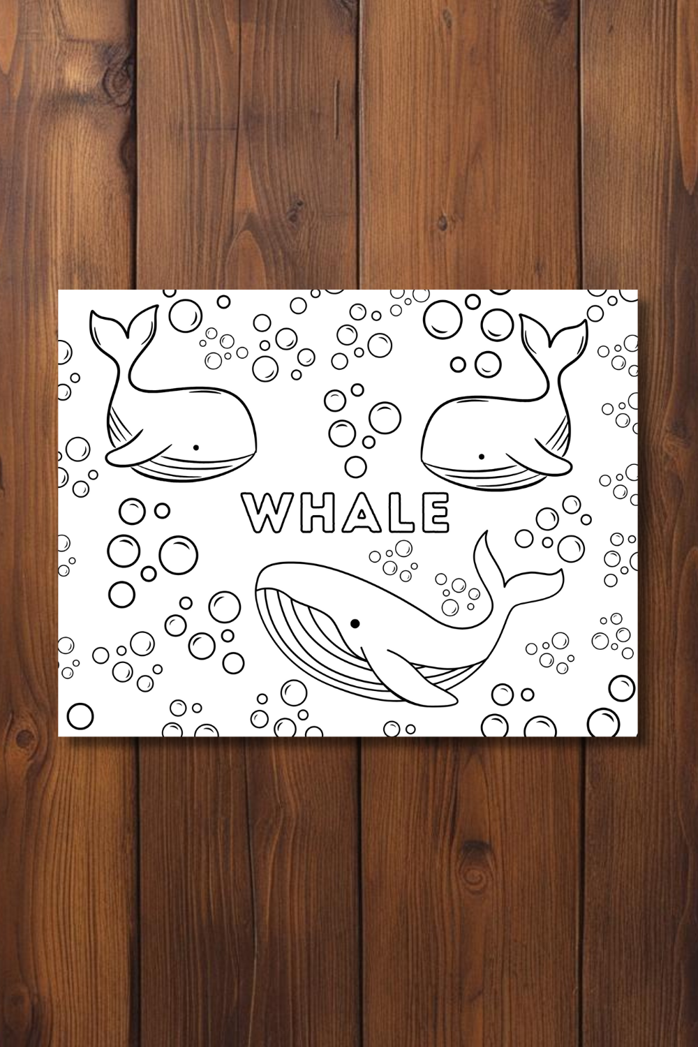 woods coloring page printable