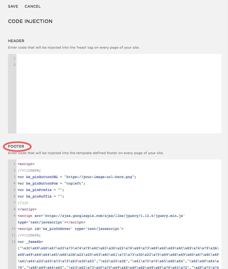 How to add a custom Pinterest pin-it button to Squarespace or Wordpress ...