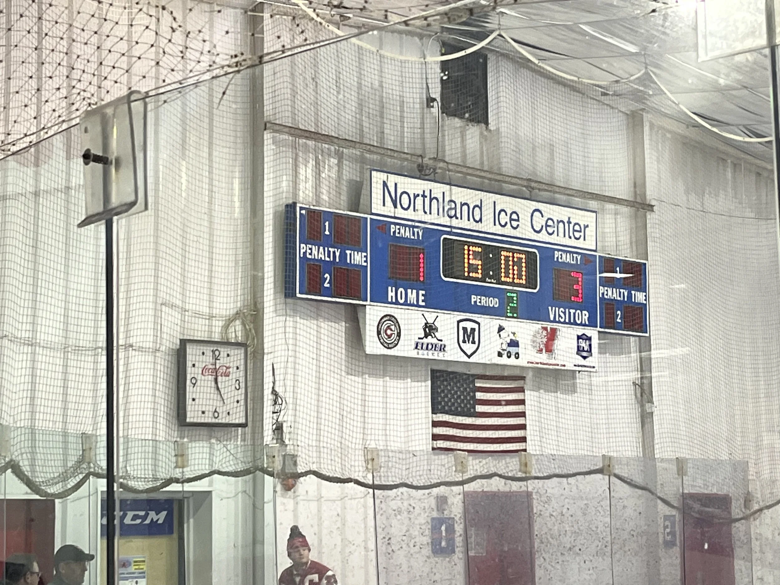 First home hockey game — The CRUSADER