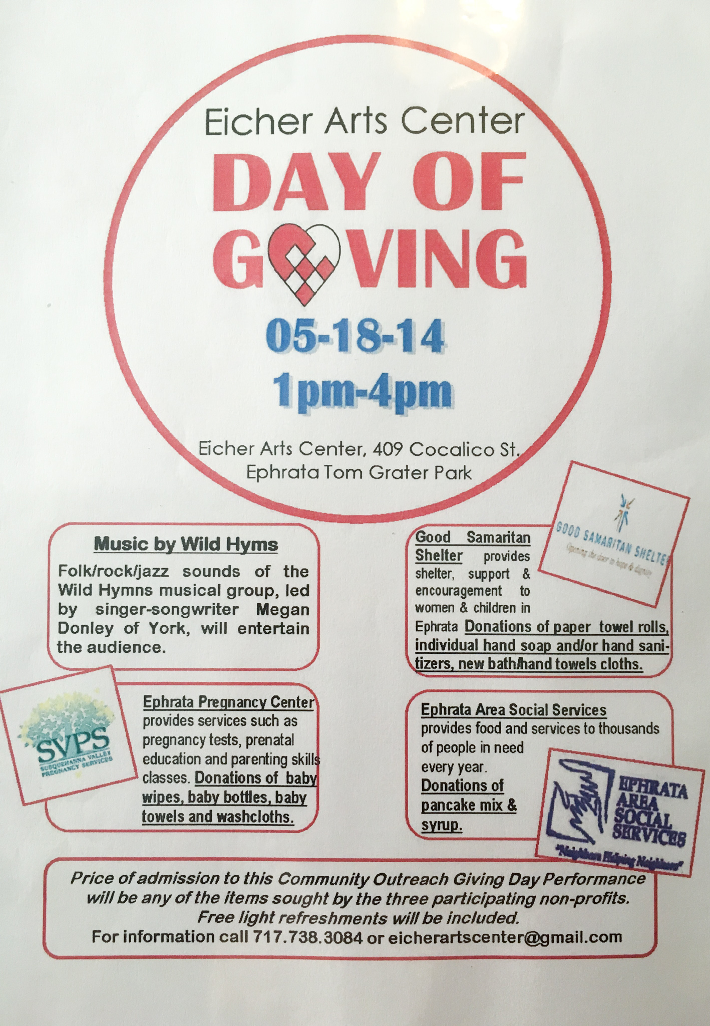 History — Eicher Arts Center