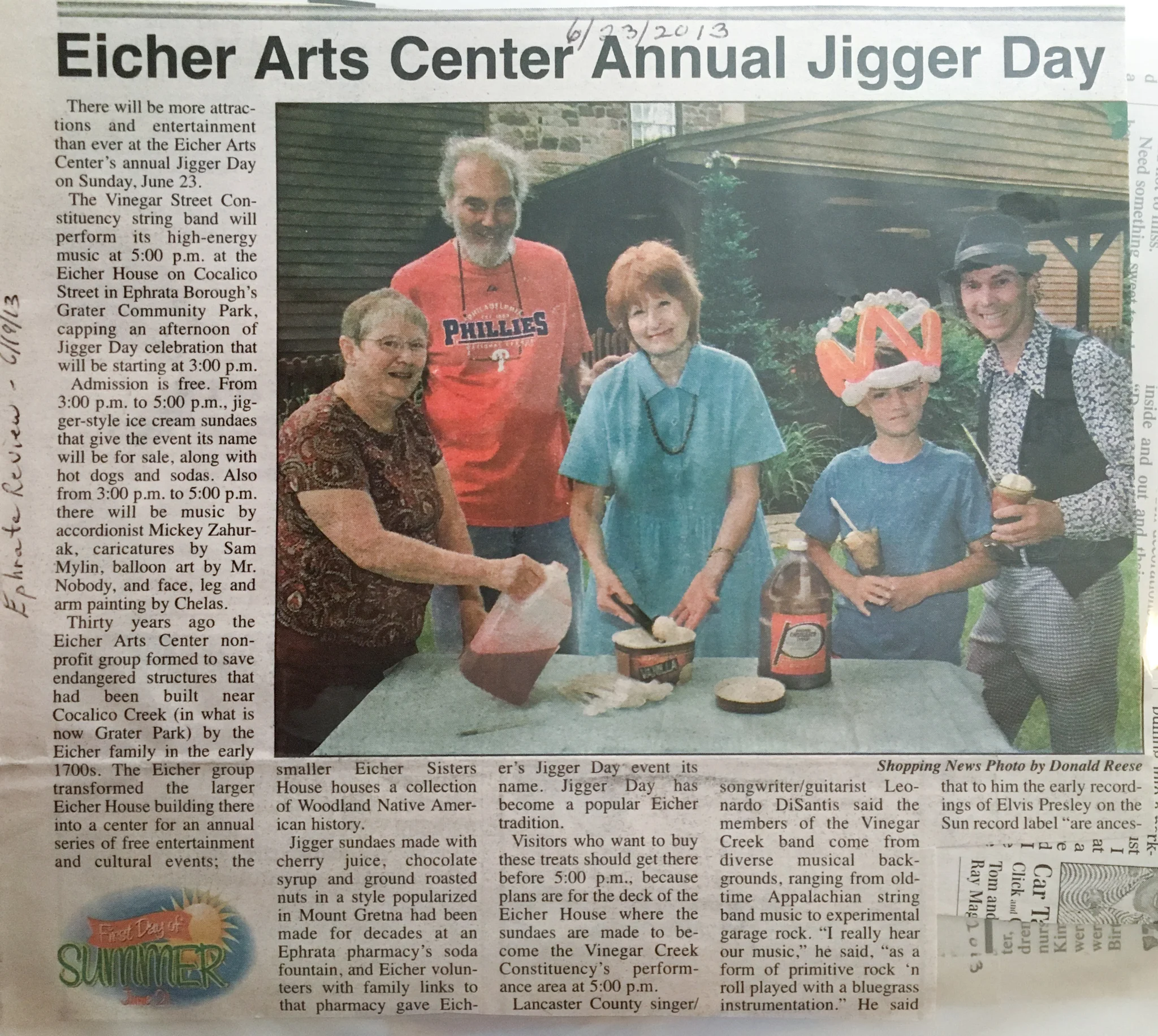 History — Eicher Arts Center