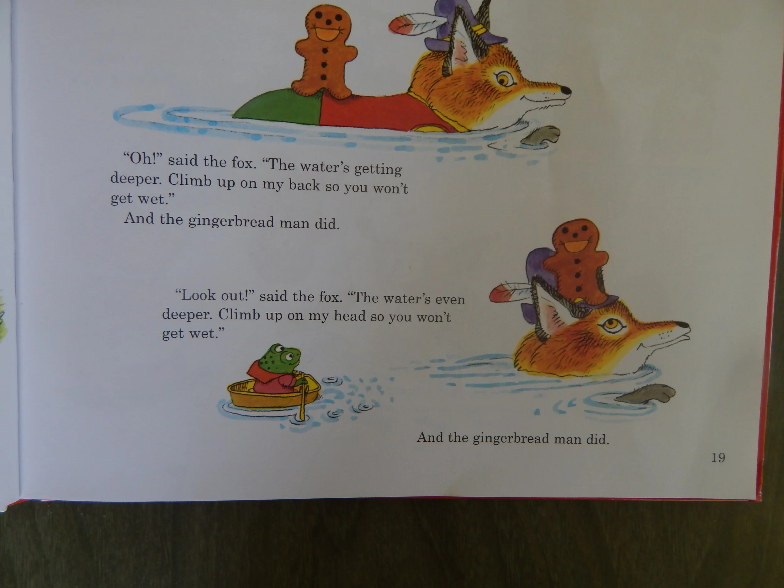 Fox Eating Gingerbread Man