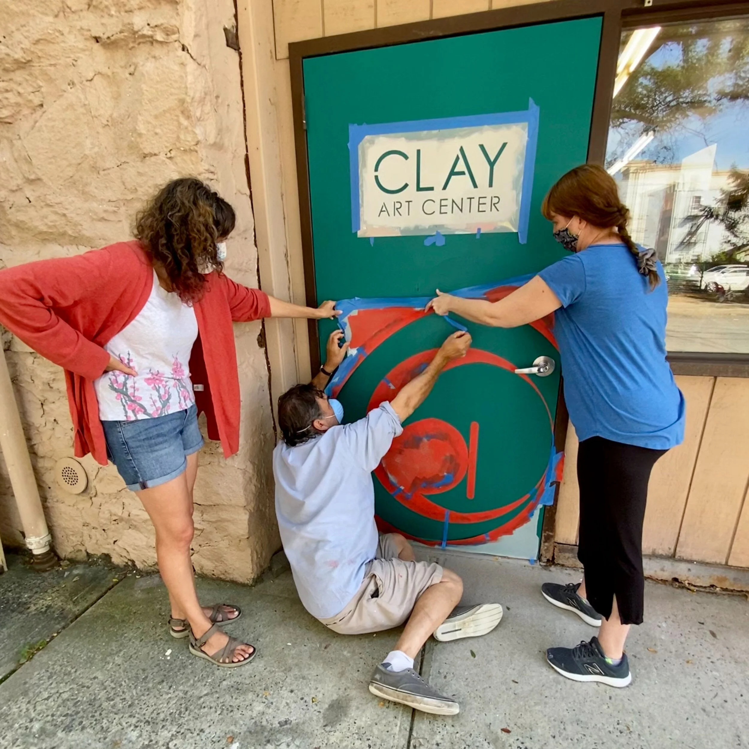 Clay Art Center - CAC Beautify Exterior Project