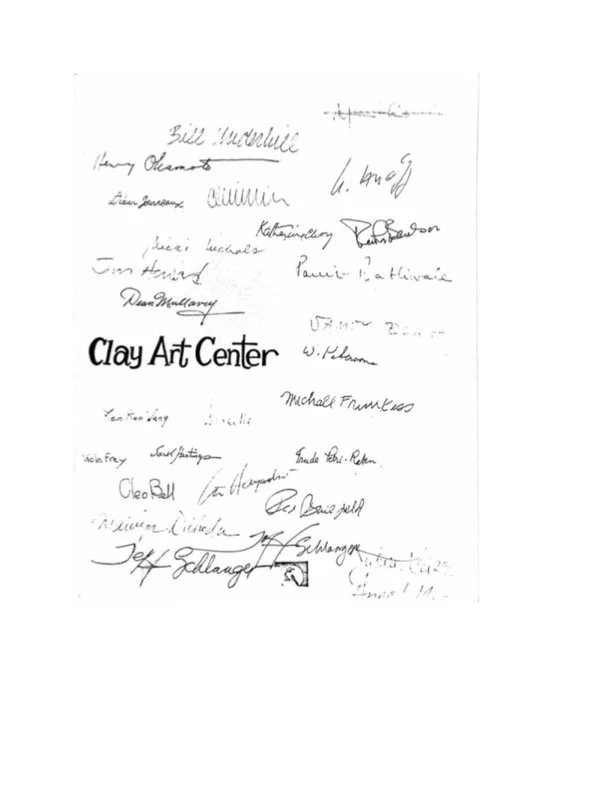 Clay Art Center - Homage To Henry