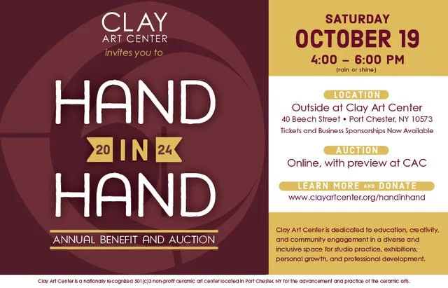 Clay Art Center - Hand in Hand Annual Benefit