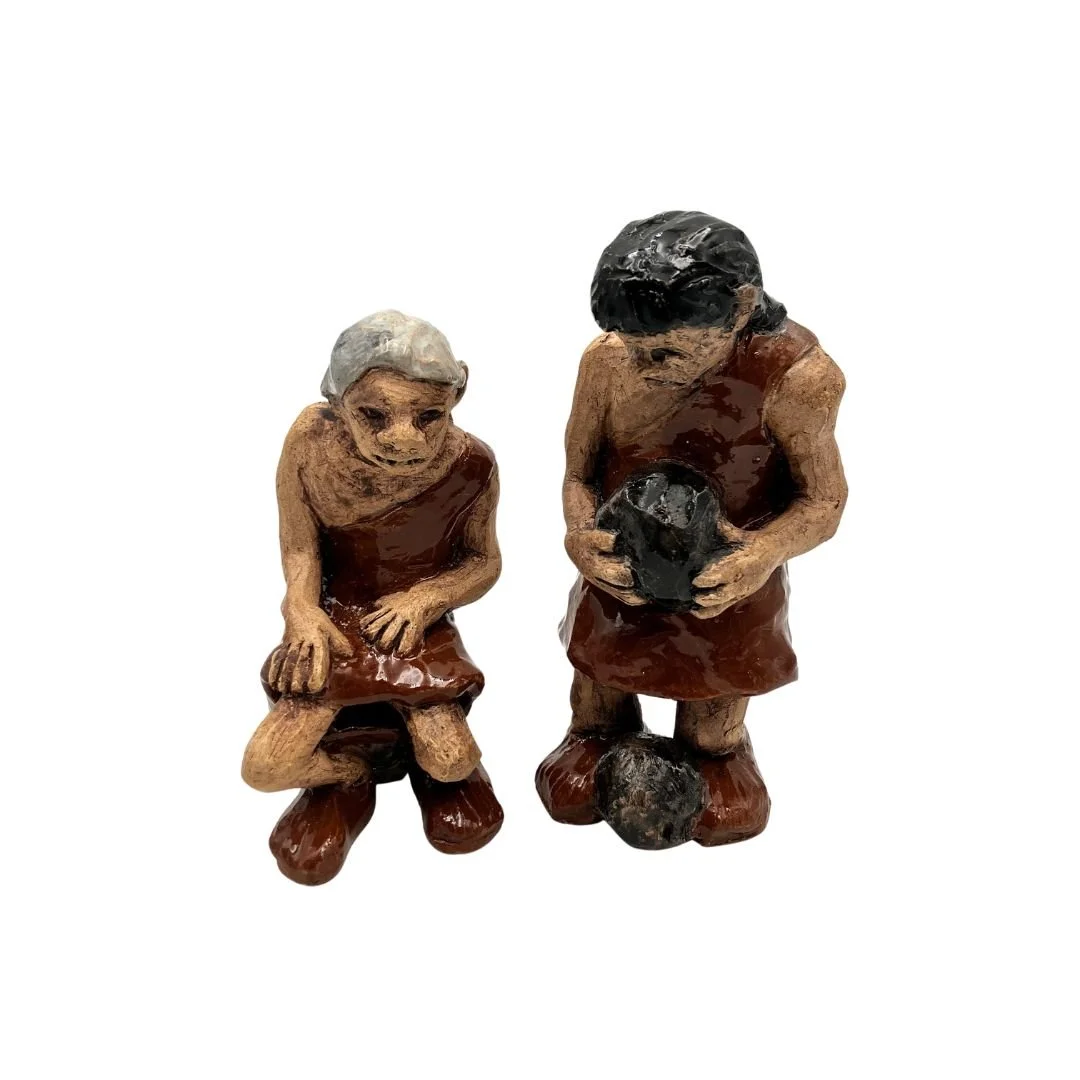 Clay Art Center - Marlene Ferrell Caveman Shakers