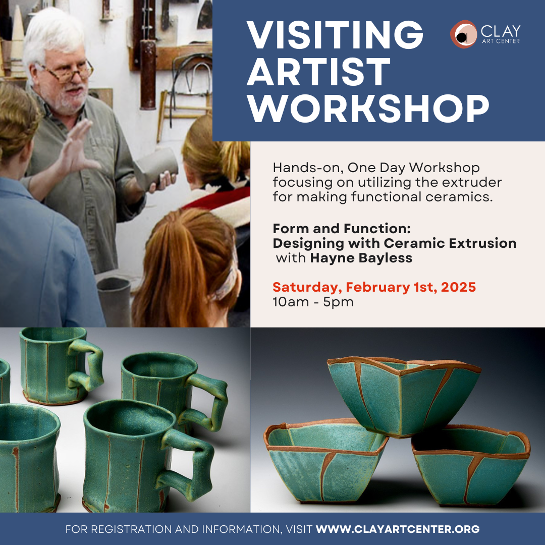 Clay Art Center - Artist Workshops and Special Topics