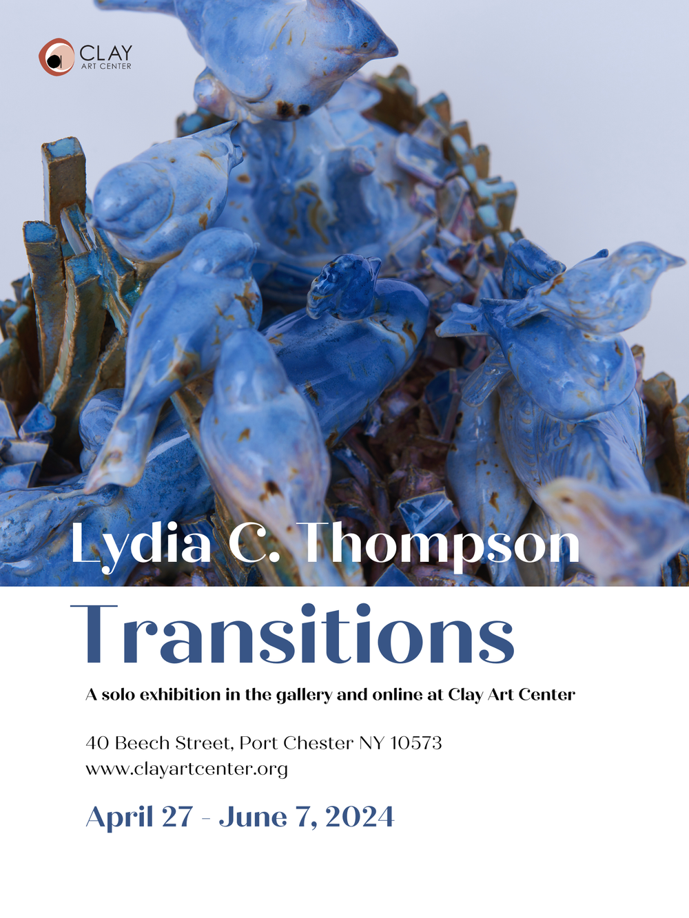 Clay Art Center - Lydia C Thompson: Transitions