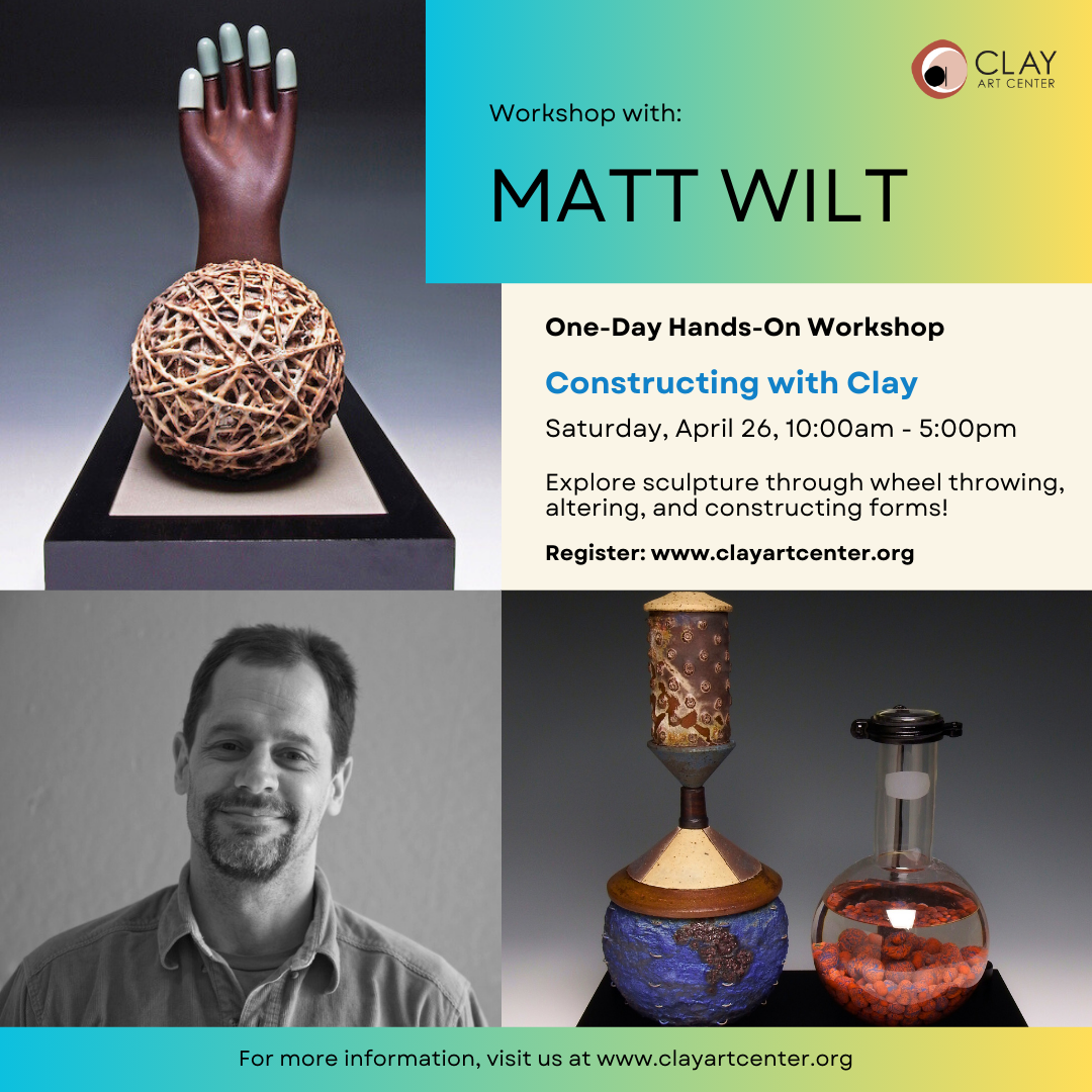Clay Art Center - Artist Workshops and Special Topics